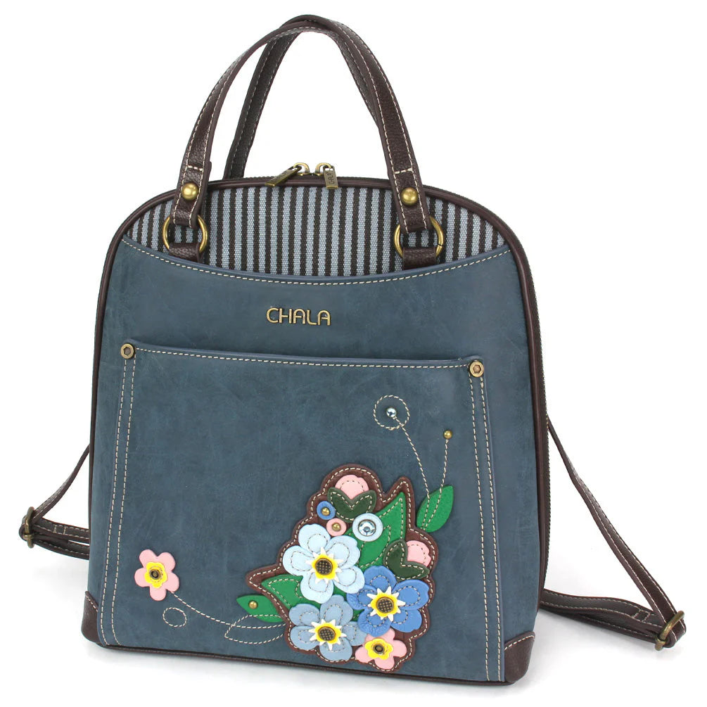 CHALA Convertible Backpack Purse - Forget Me Not – Enchanted Memories ...
