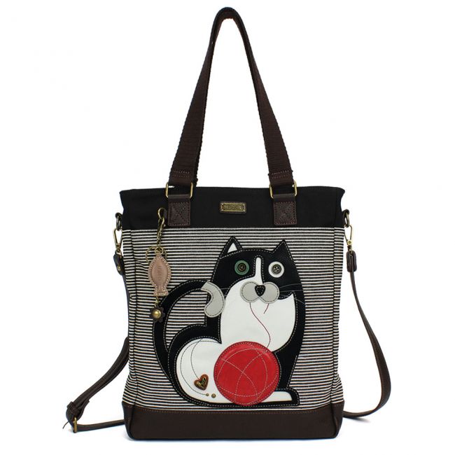 CHALA Black & White Tuxedo Cat Handbag Tote Purse – Enchanted Memories ...