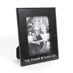 Engraved Marble Picture Frame | Enchanted Memories, Custom Engraving ...