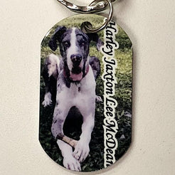 Pet Memorial Dog Tag | Enchanted Memories, Custom Engraving – Enchanted ...