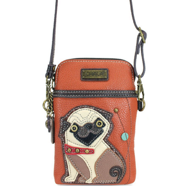 CHALA Crossbody Cell Phone Case - Pug | Enchanted Memories – Enchanted ...