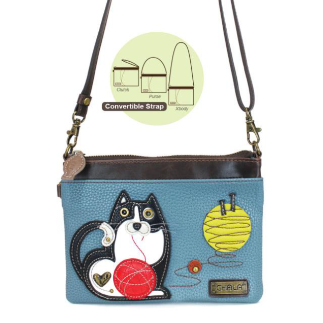 CHALA Tuxedo Cat Crossbody Purse | Enchanted Memories, Unique Gifts ...