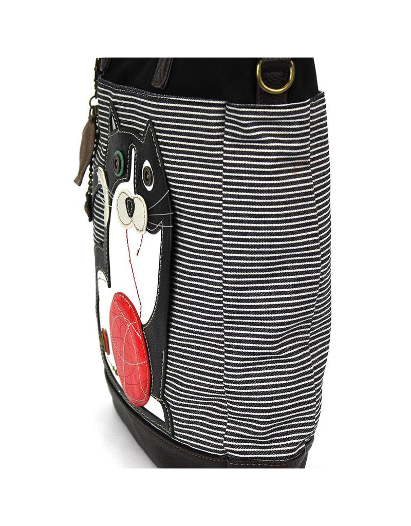 CHALA Black & White Tuxedo Cat Handbag Tote Purse – Enchanted Memories ...
